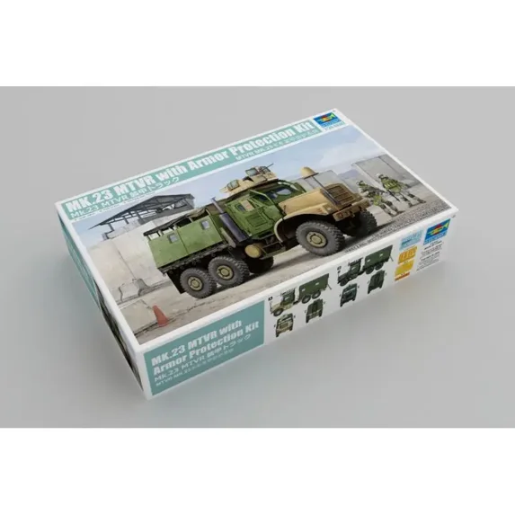 Trumpeter 01080 1/35 MK.23 MTVR with Armor Protection Kit - Scale Model ...