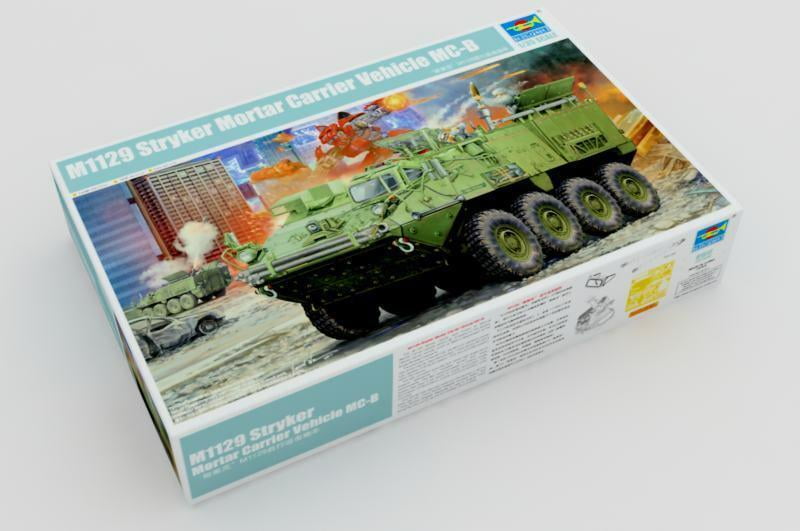 Trumpeter 01512 1/35 Scale M1129 Stryker Mortar Carrier Vehicle ...