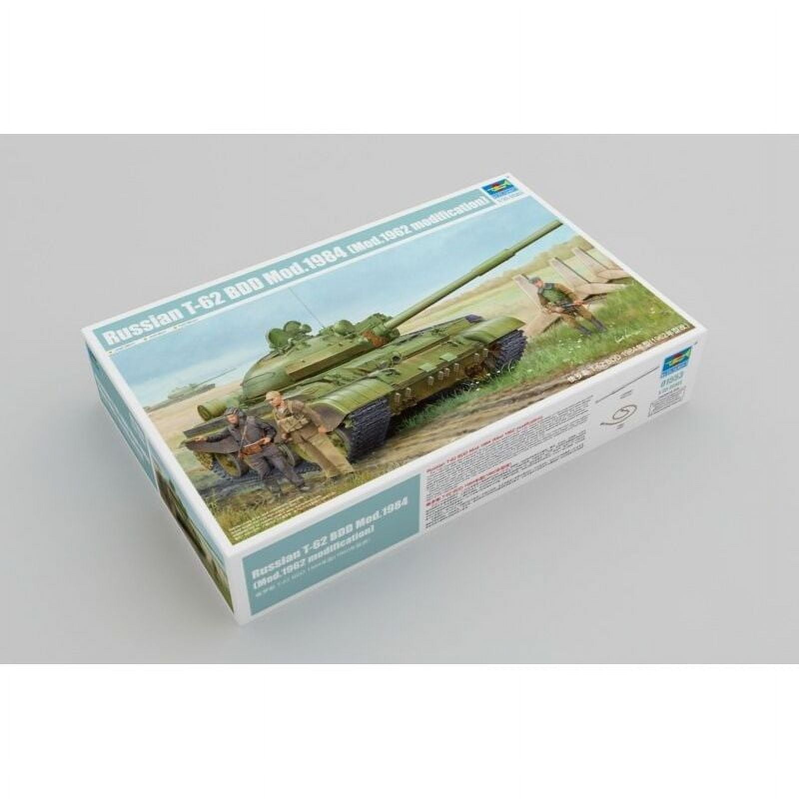 Trumpeter 01553 1/35 Russian T-62 BDD Mod.1984 (Mod.1962 modification ...