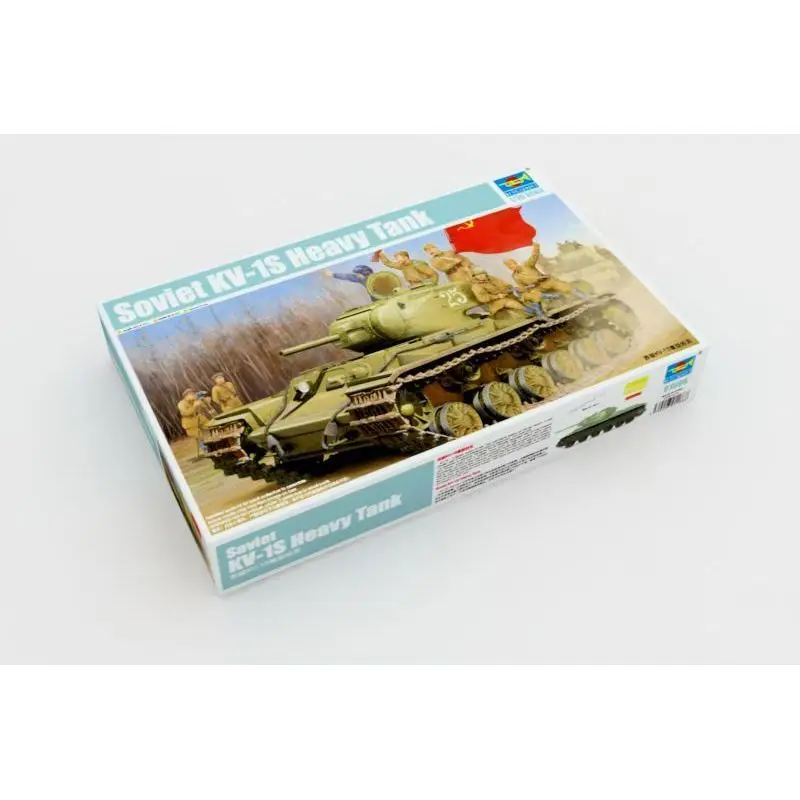 Trumpeter 01566 1/35 Soviet KV-1S Heavy Tank - Scale Model Kit ...