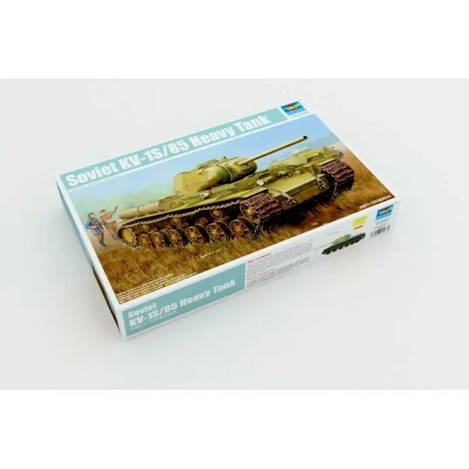 Trumpeter 01567 1/35 Soviet KV-1S/85 Heavy Tank - Scale Model Kit ...