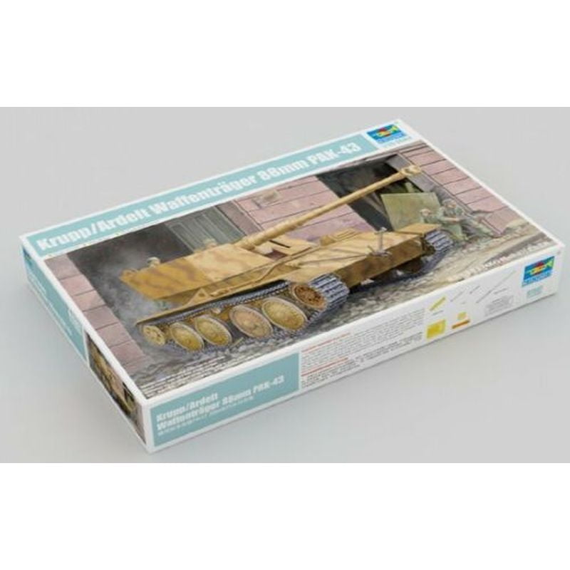 Trumpeter 01587 1/35 Krupp/Ardelt Waffentrager 88mm PAK-43 - Scale ...