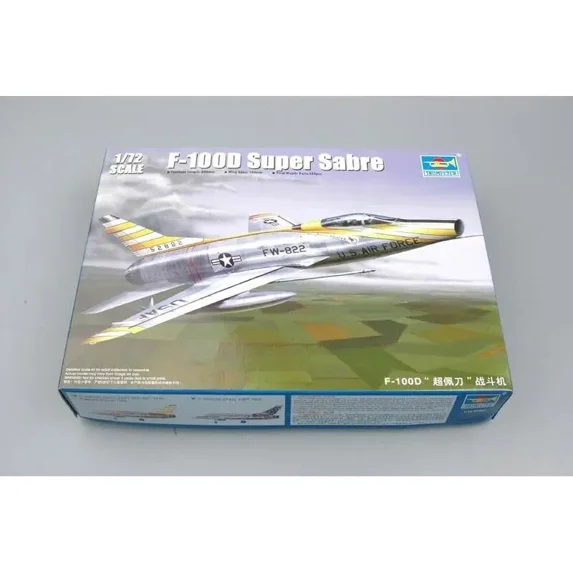 Trumpeter 01649 1/72 F-100D Super Sabre - Scale Model Kit - Walmart.com
