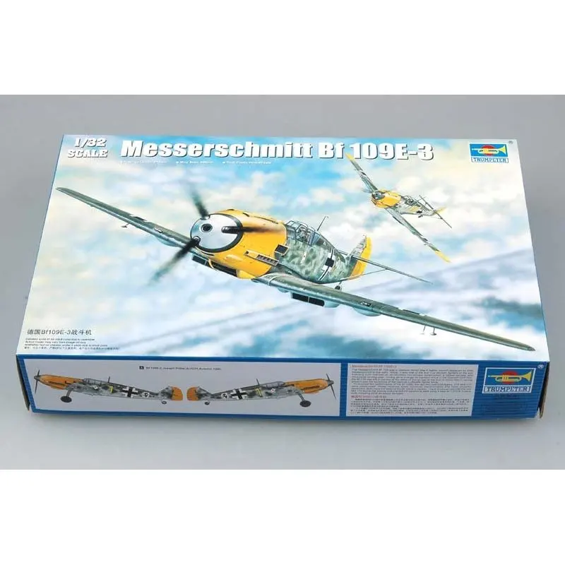 Trumpeter 02288 1/32 Bf-109E-3 - Scale Model Kit - Walmart.com