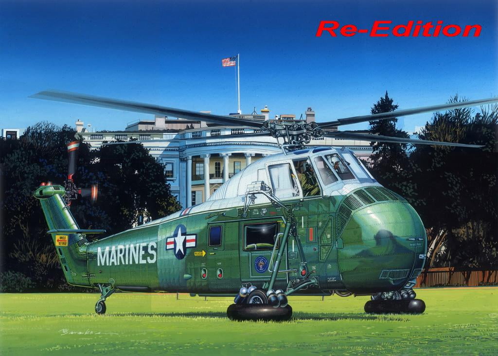 Trumpeter 02885 1:48 scale VH-34D "Mar ine one”RE-EDITION MODEL kit ...