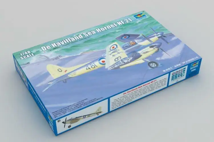 Trumpeter 02895 1/48 De Havilland Sea Hornet NF.21 model kit - Walmart.com