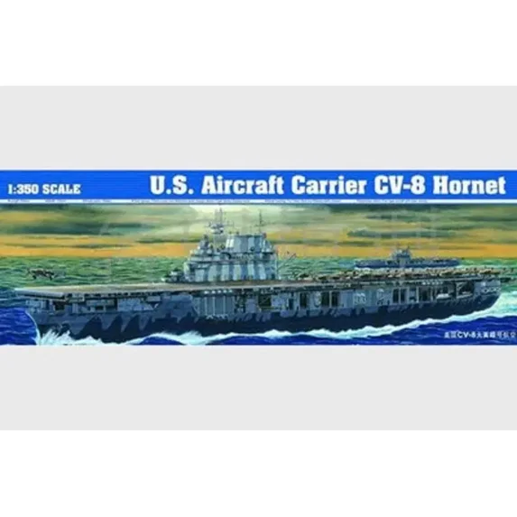 Trumpeter 05601 1/350 Scale U.S.Aircraft Carrier CV-8 Hornet Model Kit ...