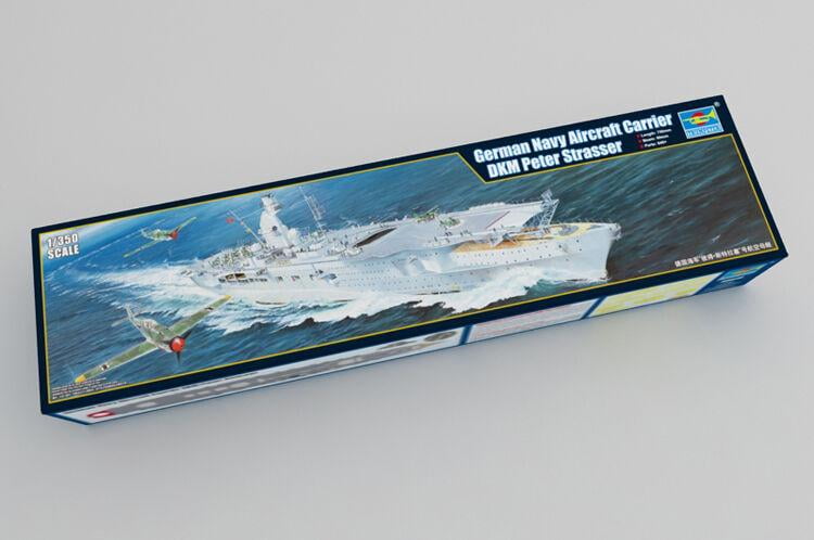 Trumpeter 05628 1/350 Navy Aircraft Carrier DKM Peter Strasser Model ...