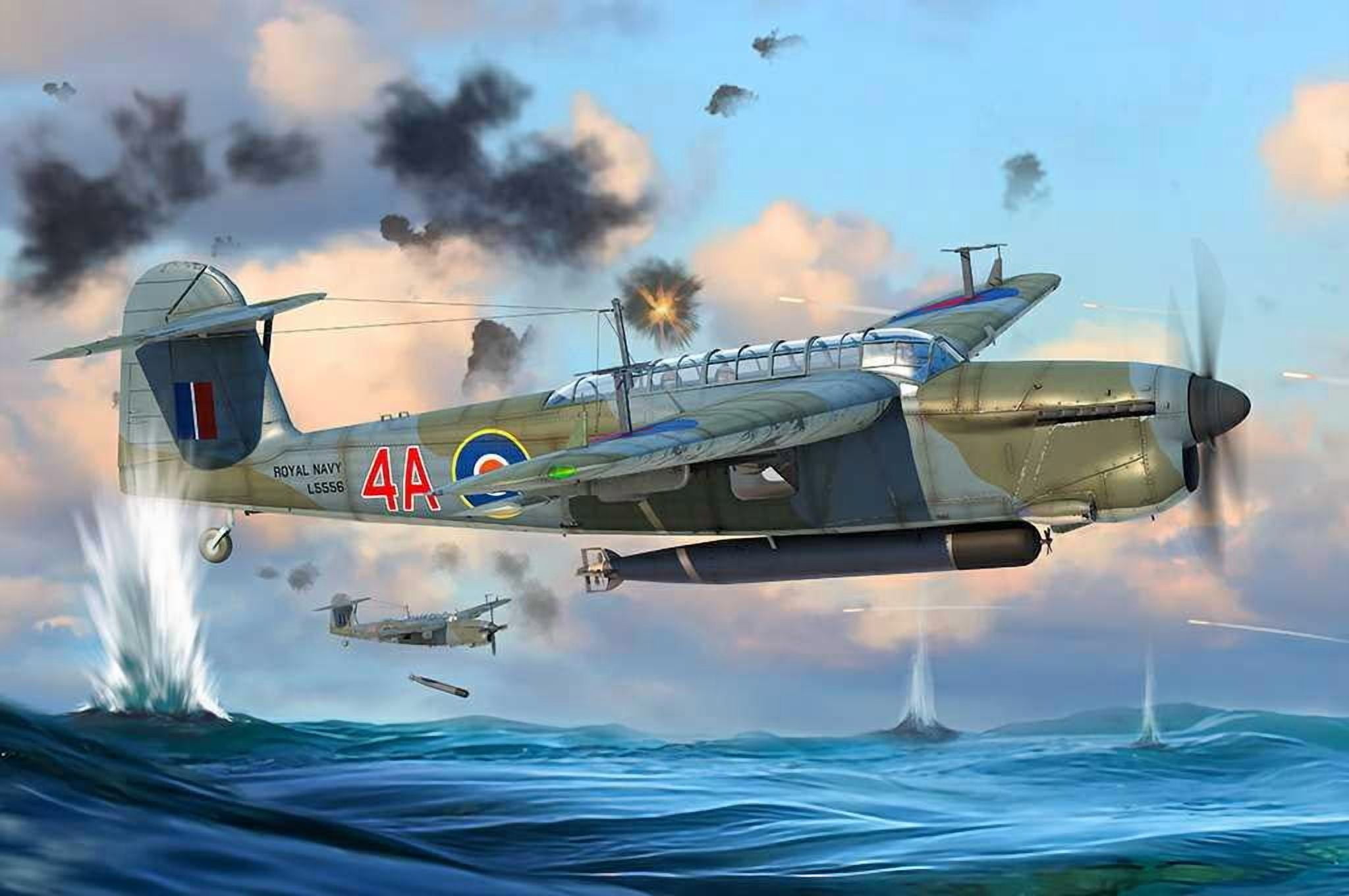 Trumpeter 05825 1:48 Scale UK Fairey Barracuda Aircraft Assemble Model ...