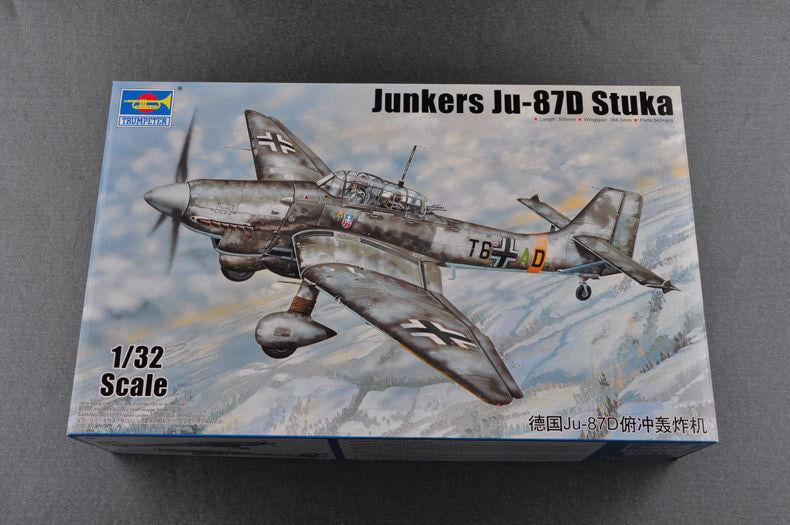 Trumpeter 1/32 03217 Junkers Ju87D Stuka - Walmart.com