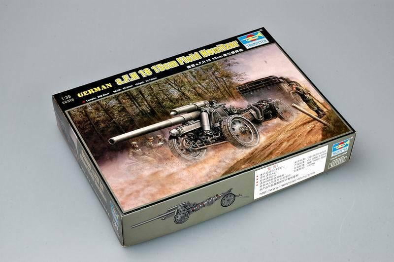 Trumpeter 1/35 02304 15cm sFH 18 Field Howitzer - Walmart.com