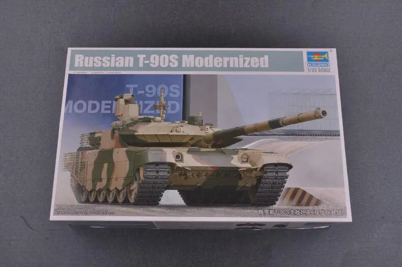 Trumpeter 1/35 05549 Russian T-90S Mobernized Model Kit - Walmart.com