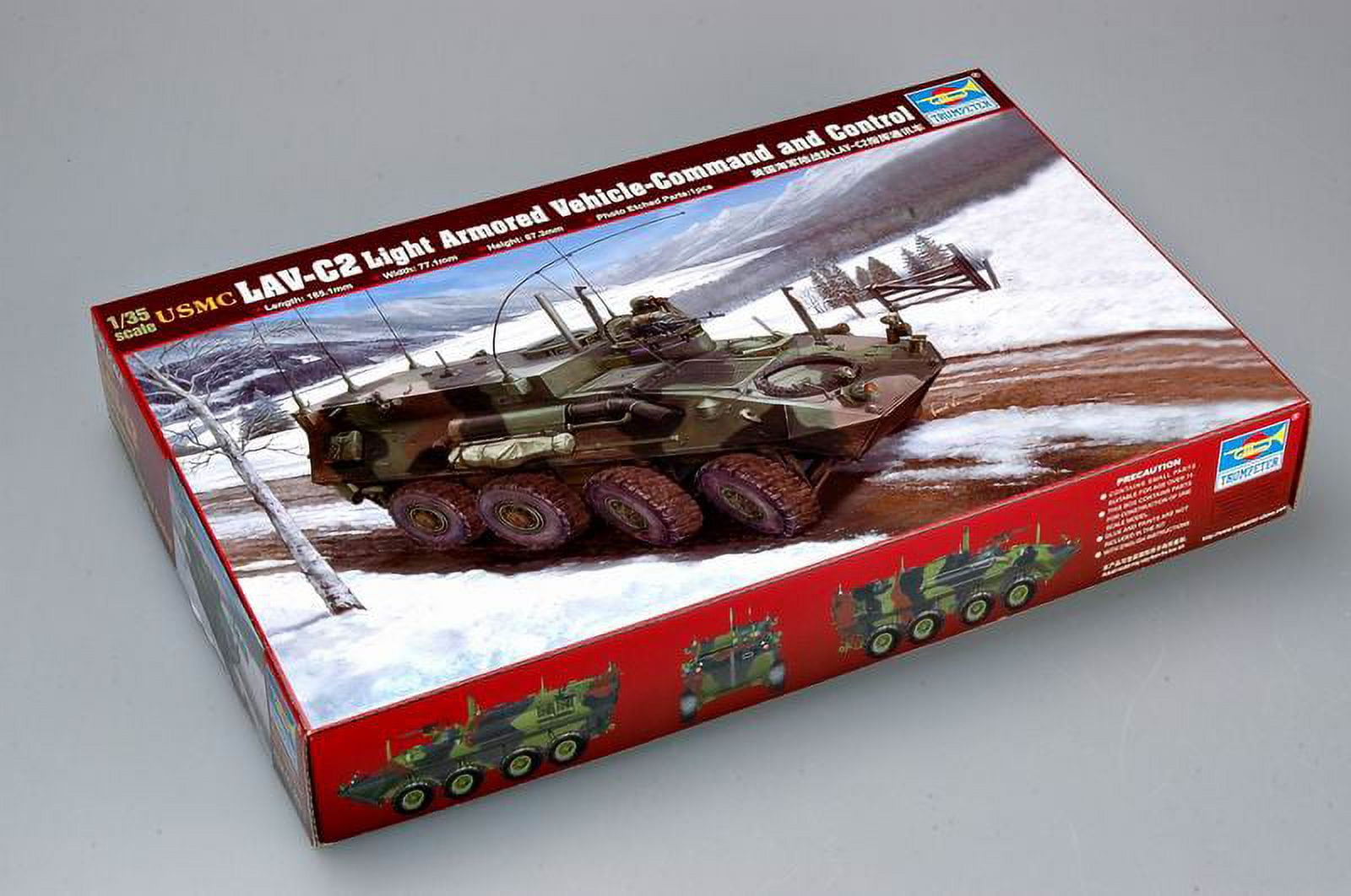 Trumpeter 1/35 USMC LAV-C2 Light Armored Command and Control Vehicle ...