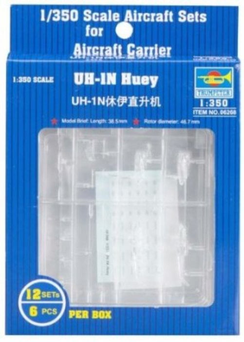 Trumpeter 6268 UH-1N Huey Helicopters for 1/350 Scale Model Ship Kits ...