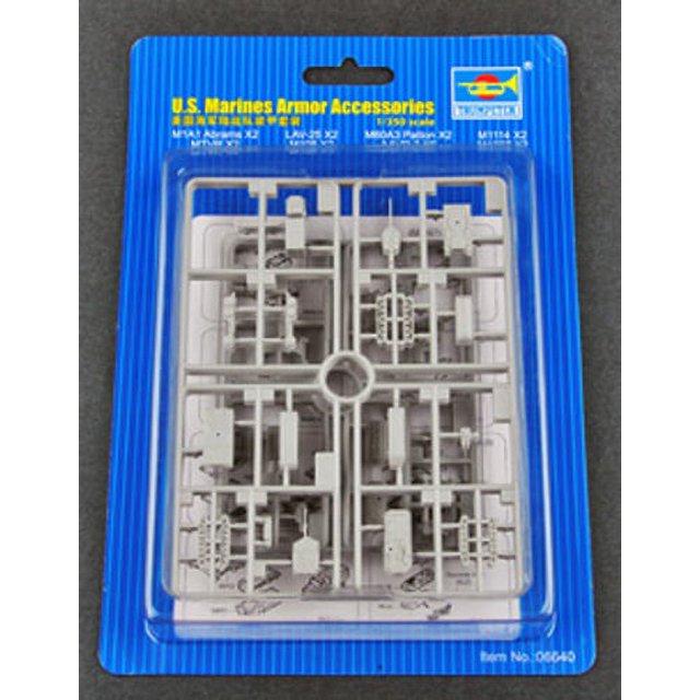 Trumpeter 6640 US Marine Armor Accessories Set for 1/350 Scale Model ...