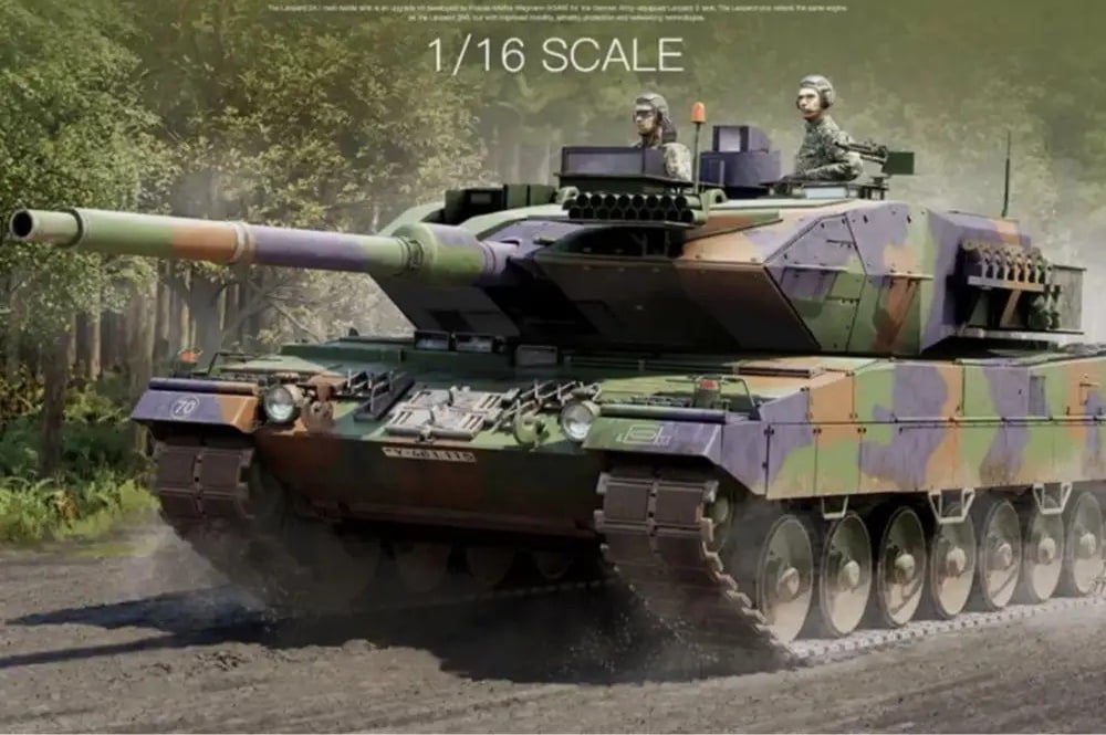 Trumpeter MODEL 00966 1/16 Scale German Leopard 2A6 Main Battle Tank ...