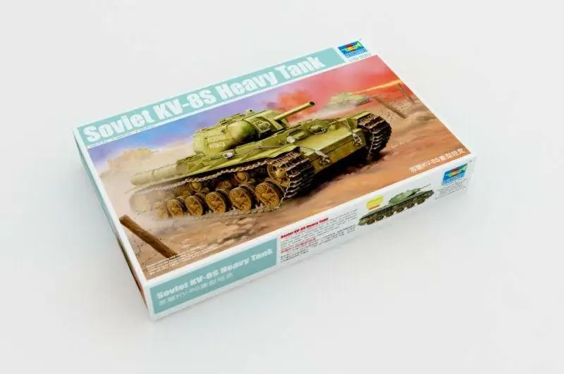 Trumpeter MODEL 1/35 SCALE military models #01572 Soviet KV-8S Heavy ...
