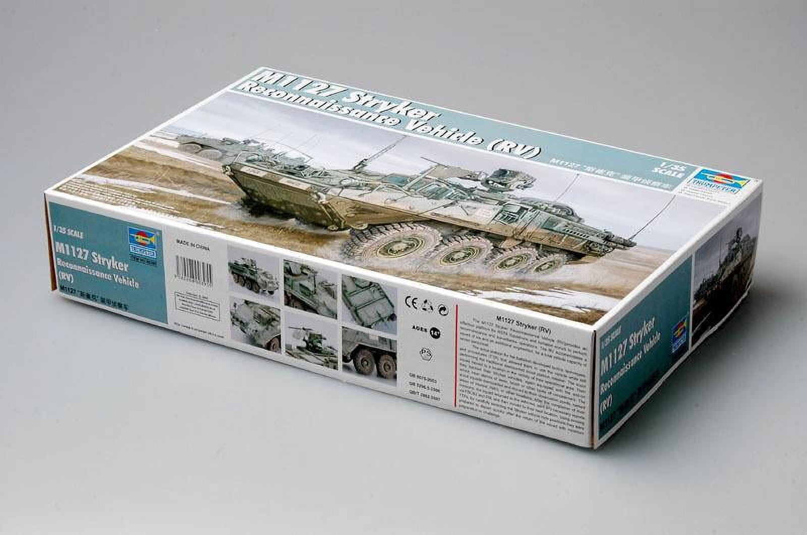 Trumpeter Model 00395 1/35 M1127 Stryker Reconnaissance Vehicle (RV ...
