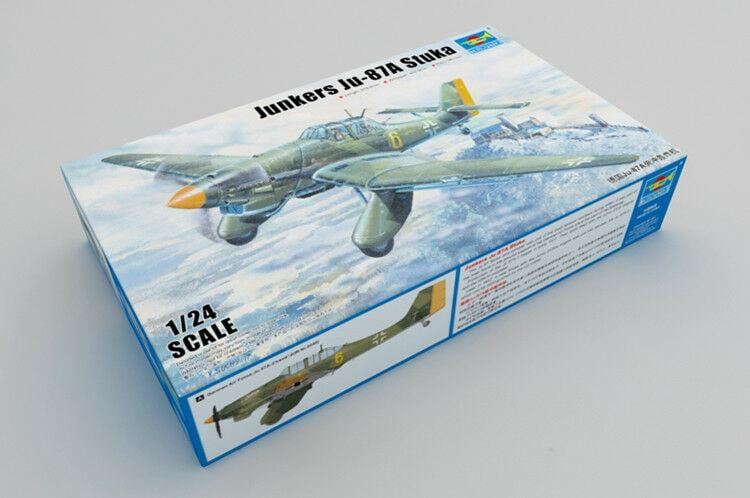 Trumpeter Model 1/24 02420 Junkers Ju-87A Stuka model kit - Walmart.com
