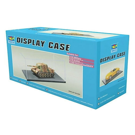 Trumpeter Models Display Case for 1/18 Autos 1/35 Military TSM9814 ...
