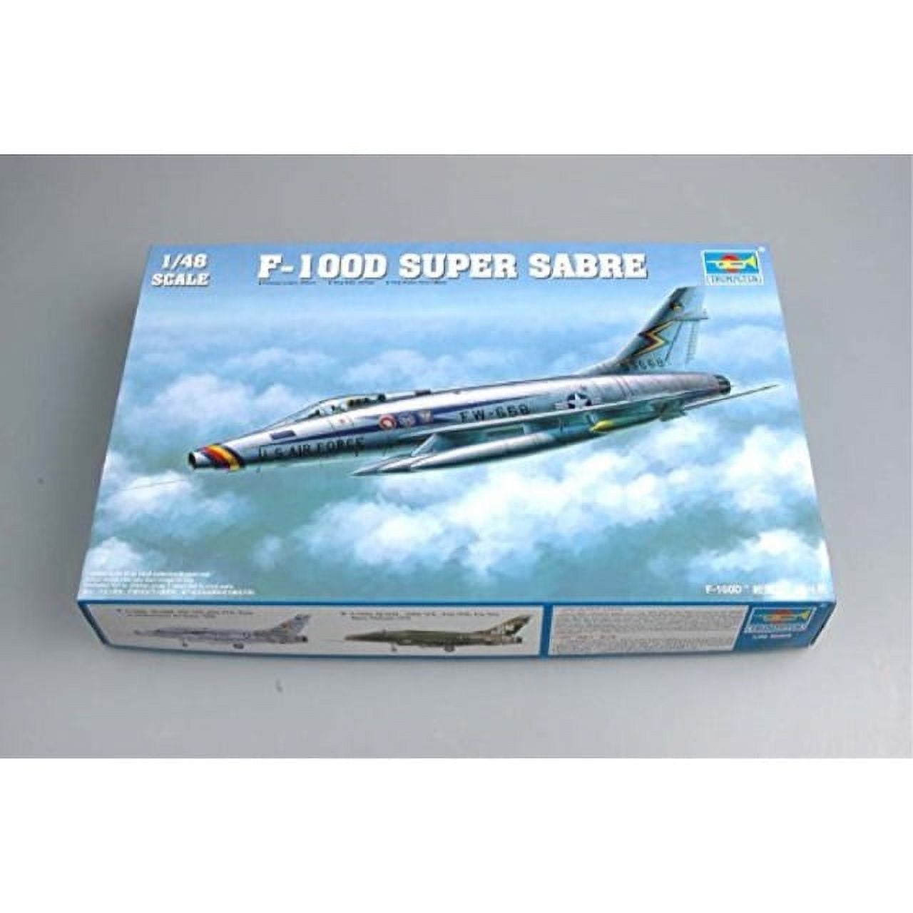 Trumpeter Models F-100D Super Sabre New - Walmart.com
