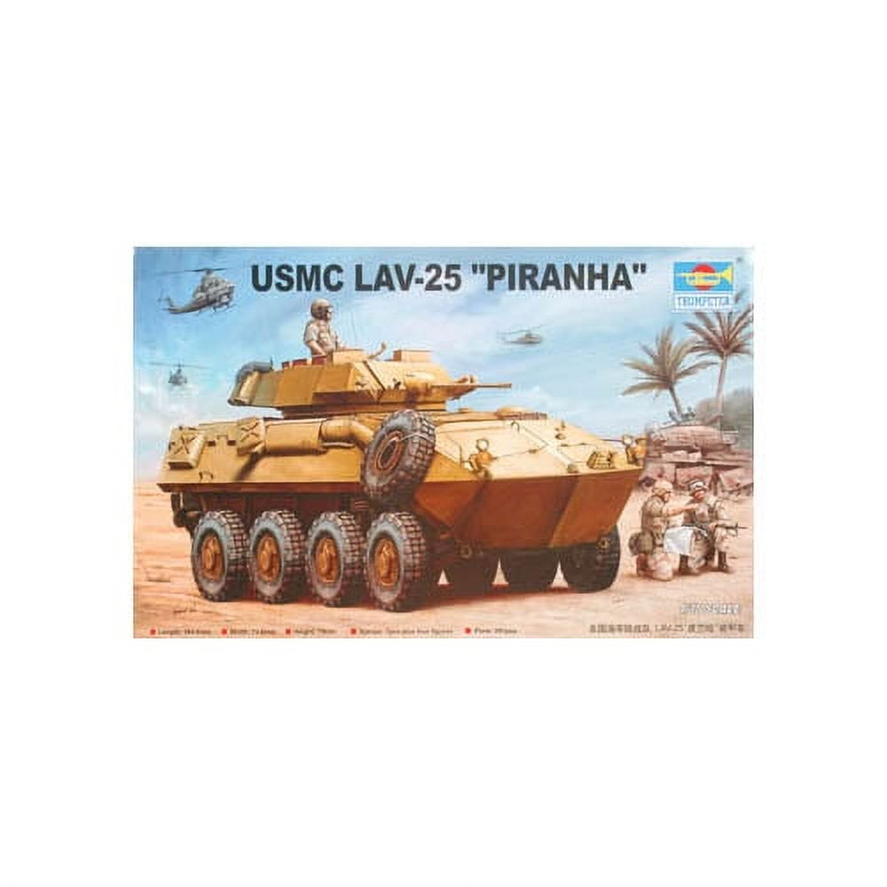 Trumpeter Models USMC LAV-25 Piranha Light Armored Vehicle New ...