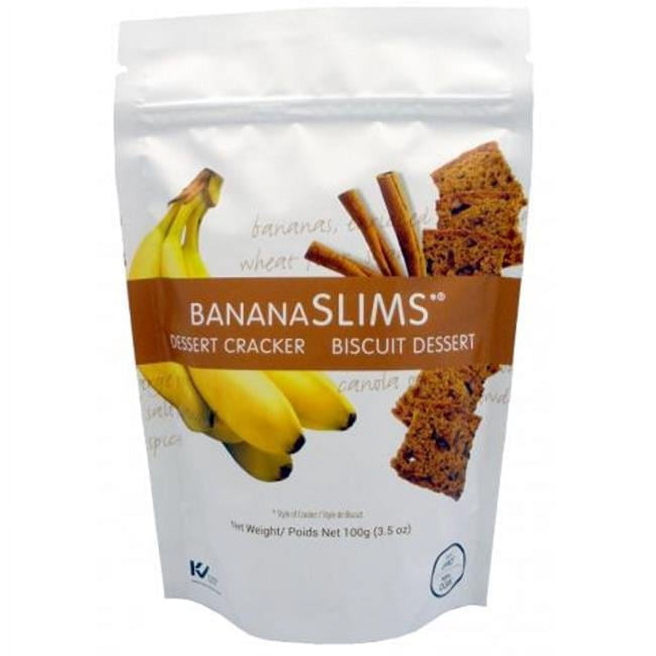 Trumps Food 906c Banana Slims Dessert Cracker - 14 per Case - Walmart.com