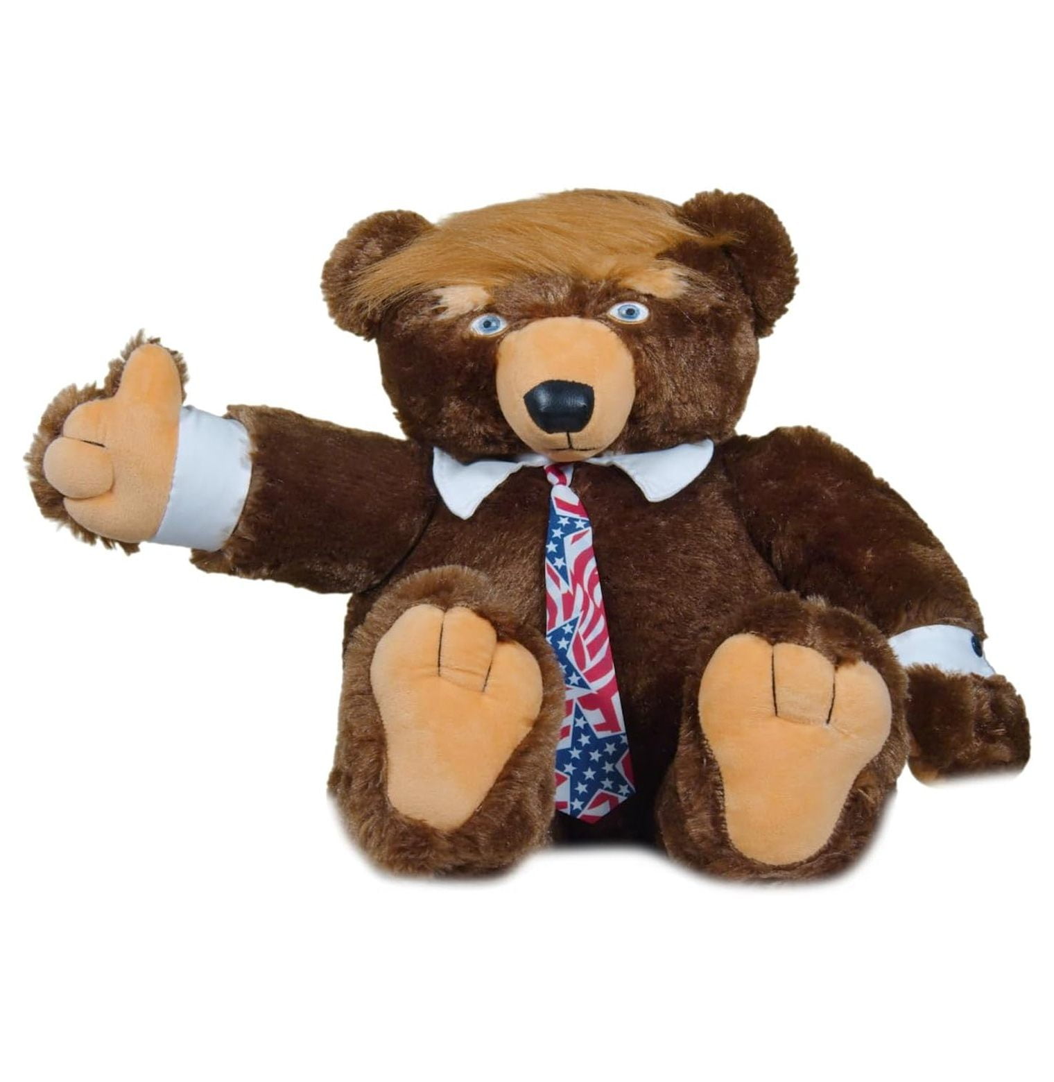 Trumpy Bear Third Edition with Hat & Tie - Collectible Plush with Authenticity Certificate ...