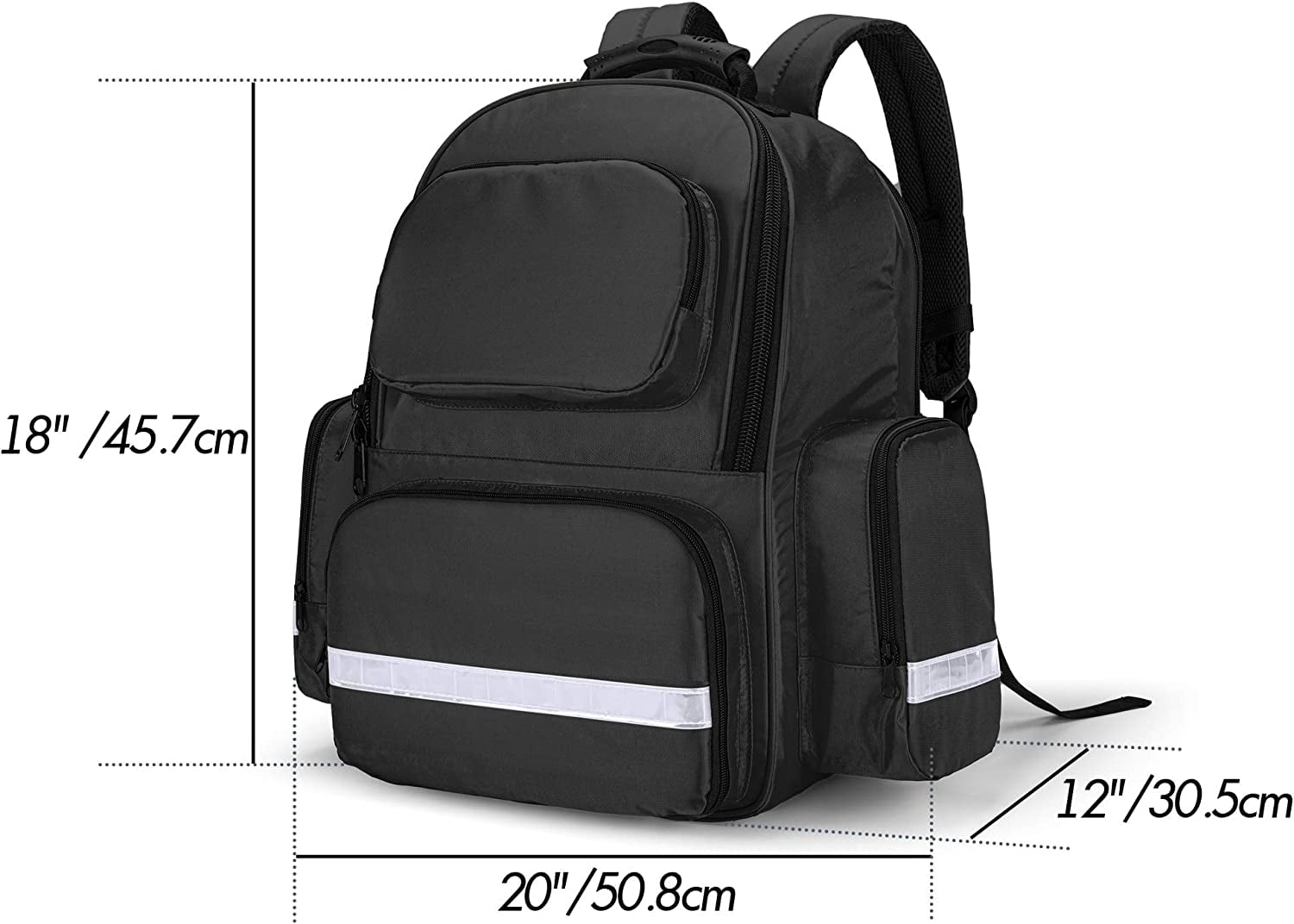 Trunab First Responder Bag Trauma Backpack Empty, Medical Emergency ...