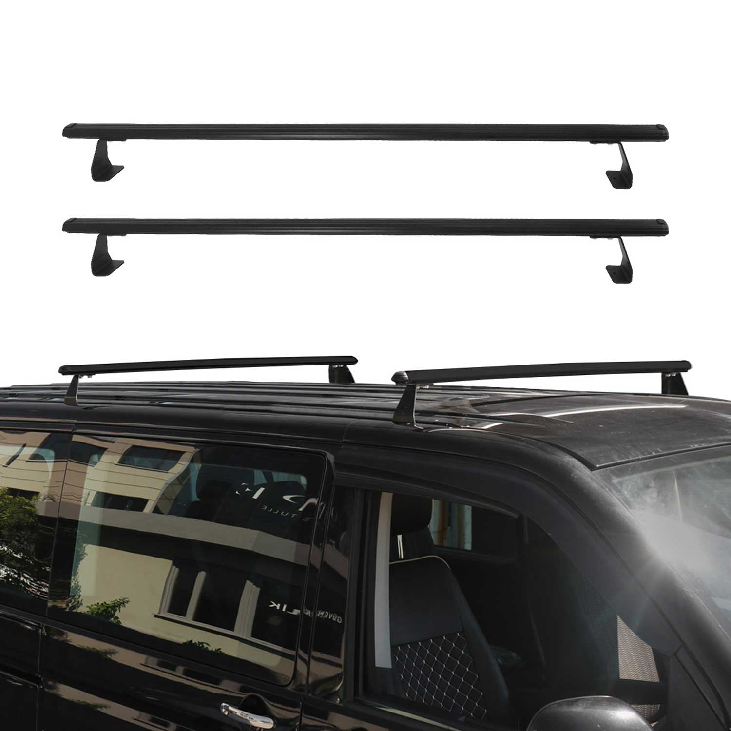 Trunk Bed Carrier Roof Racks Cross Bars for Ford EcoSport 2013-2017 ...