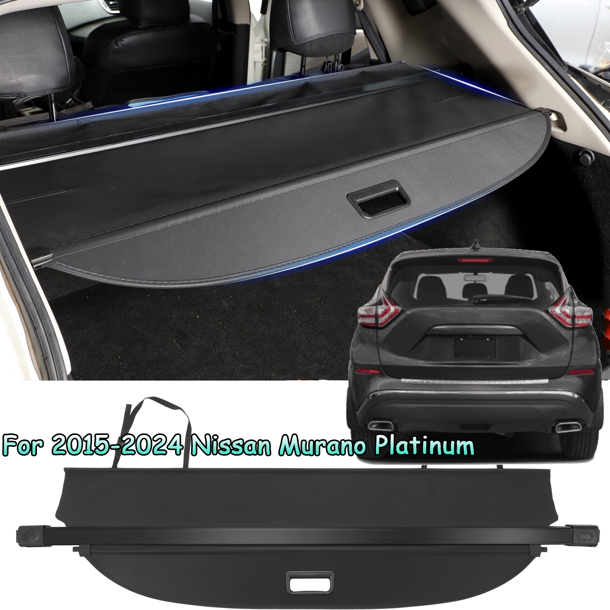 Trunk Cargo Cover Luggage Shade Shield Retractable For Nissan Murano ...