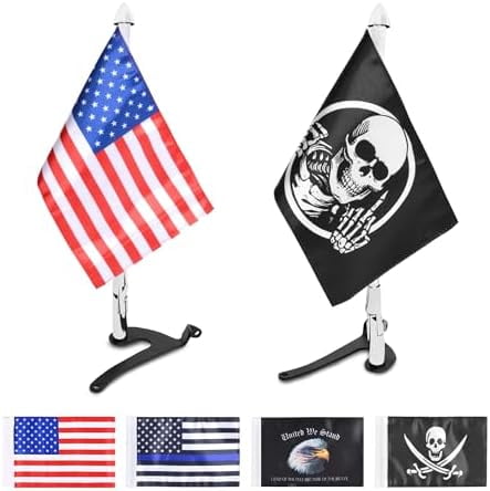 Trunk Flags Poles Mount Bracket for Can-Am Spyder F3 F3-Limited 2017 ...