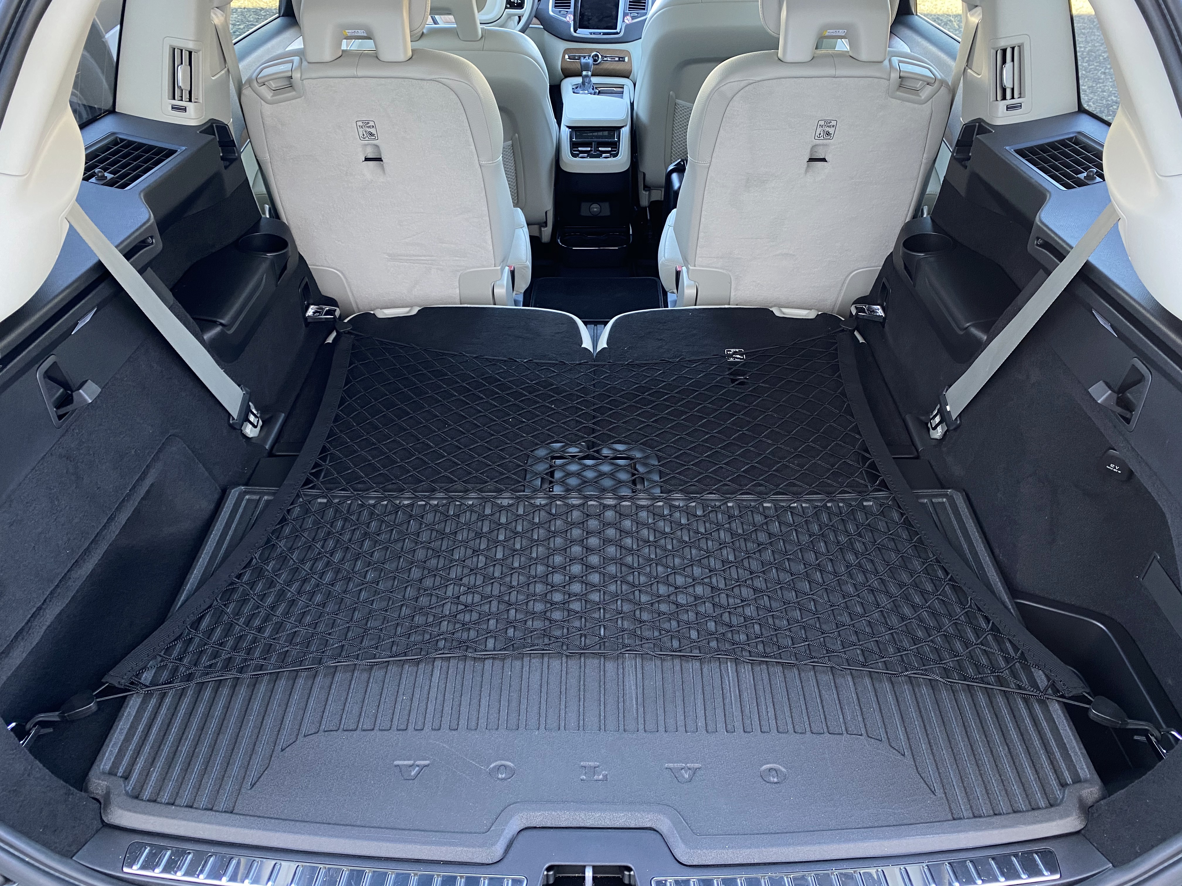 Trunk Floor Style Cargo net for Volvo XC90 2015-2021 - Walmart.com