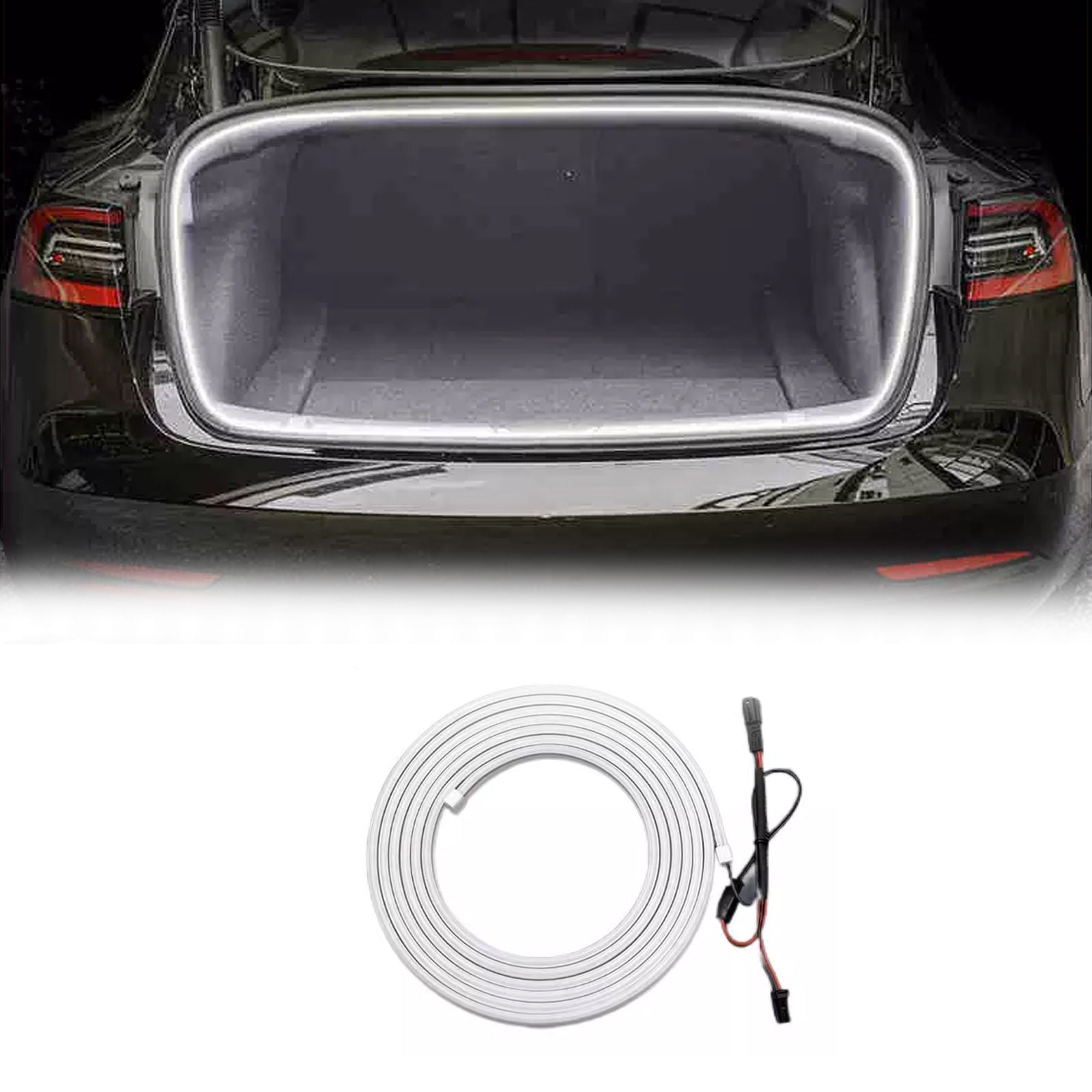 Trunk LED Light Strip For Tesla, Automotive Interior Trunk Ambient ...