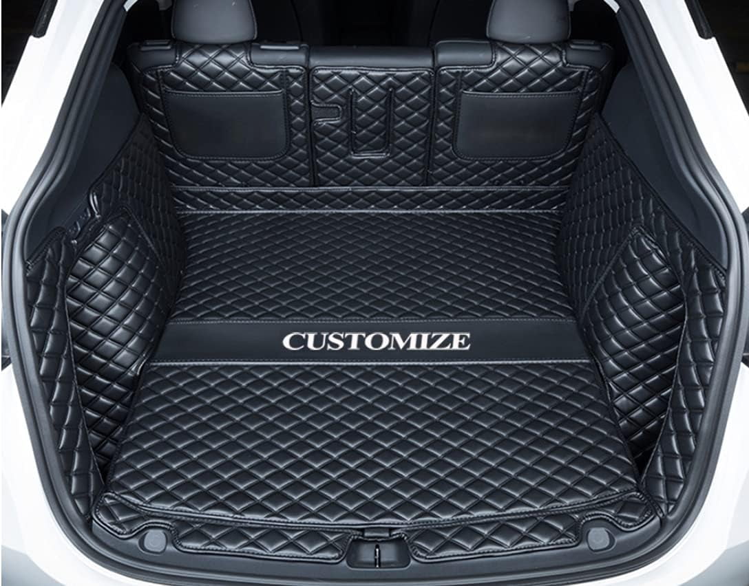 Trunk Liner Full Coverage Cargo Mats Custom for BMW-Tesla-Mercedes ...