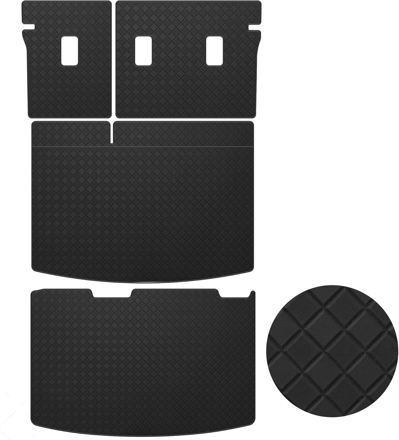 Trunk Mat & Backrest Mat for 2022-2025 Chevrolet Bolt EV & EUV - All ...