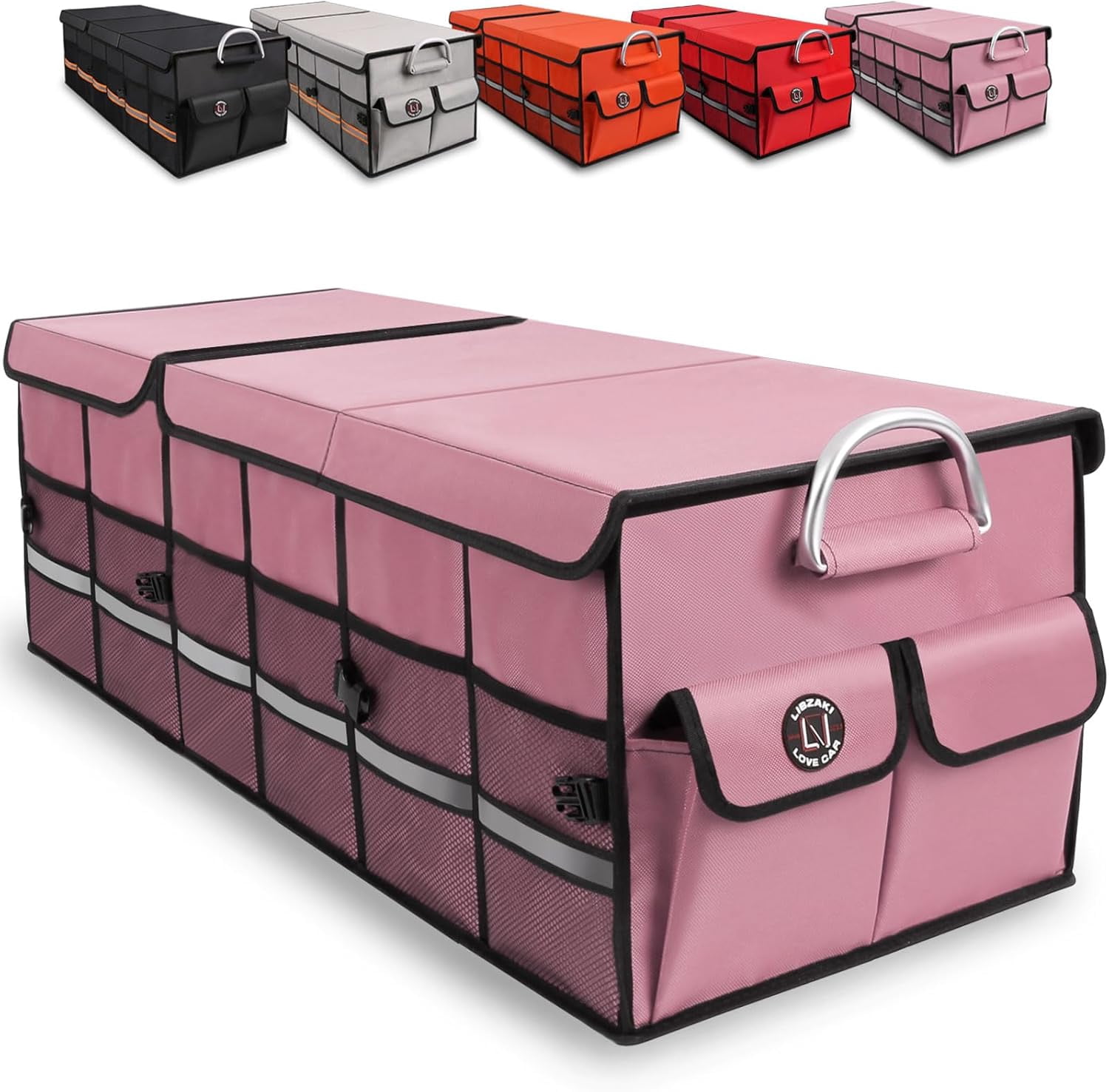 Trunk Organizer Cargo Organizer Trunk Storage Waterproof Collapsible ...