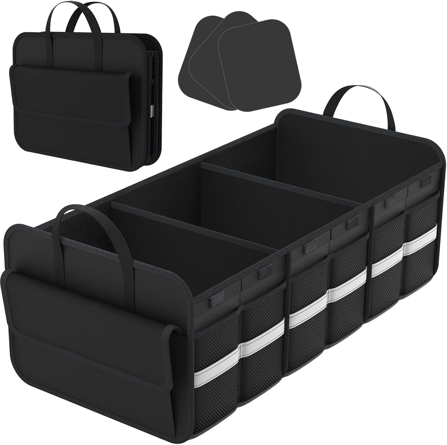 Trunk Organizer for SUV, Large trunk organizer for car, Collapsible ...