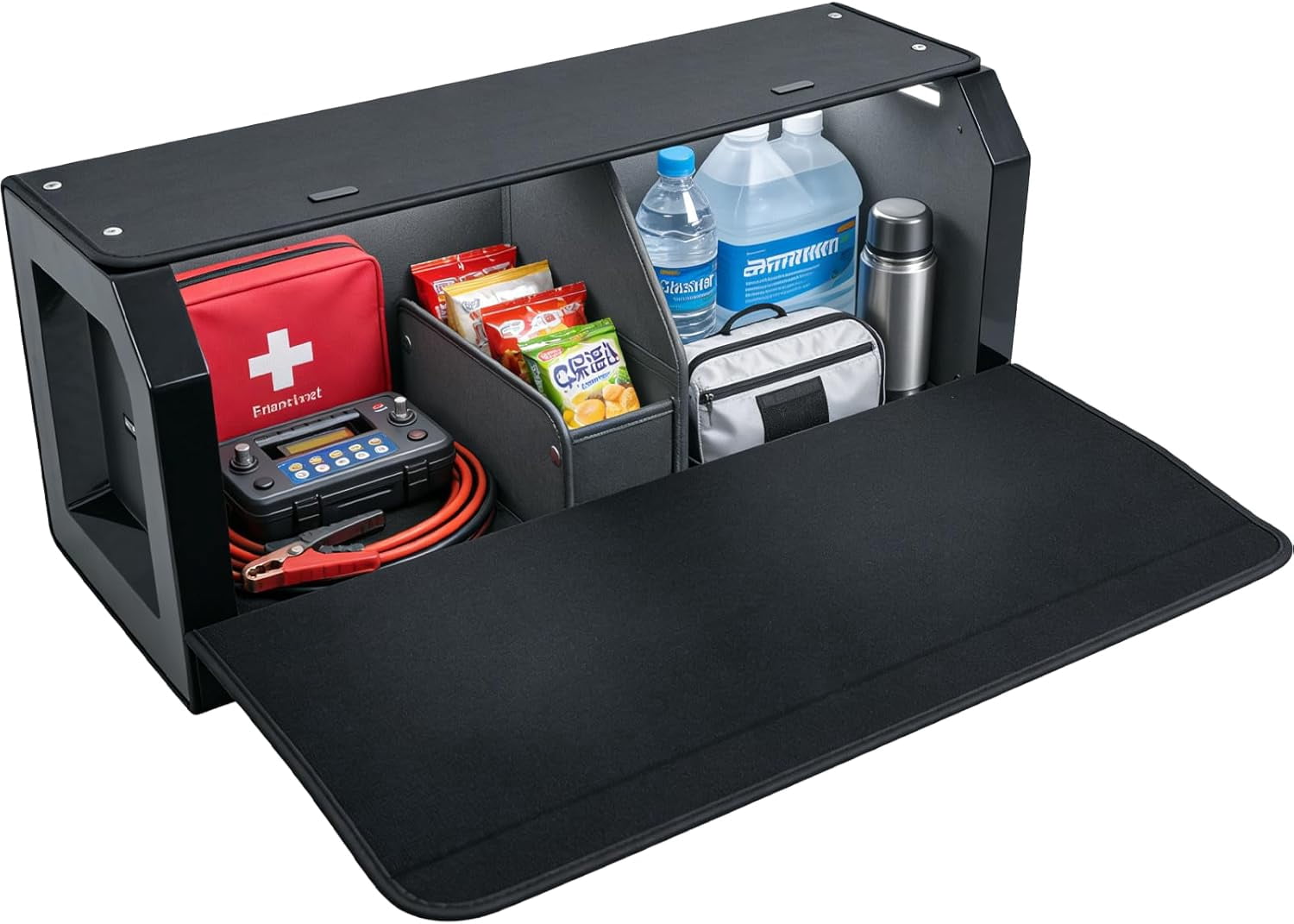 Trunk Organizer SUV with Light Trunk Storage Box with Light Trunk ...