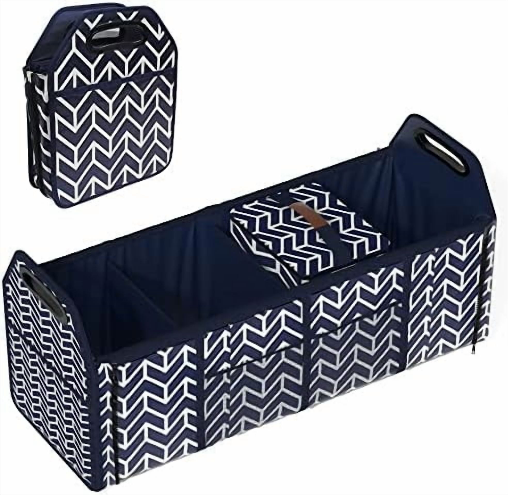 Trunk Organizer for car, Foldable Car Storage Bag Portable Insulation ...