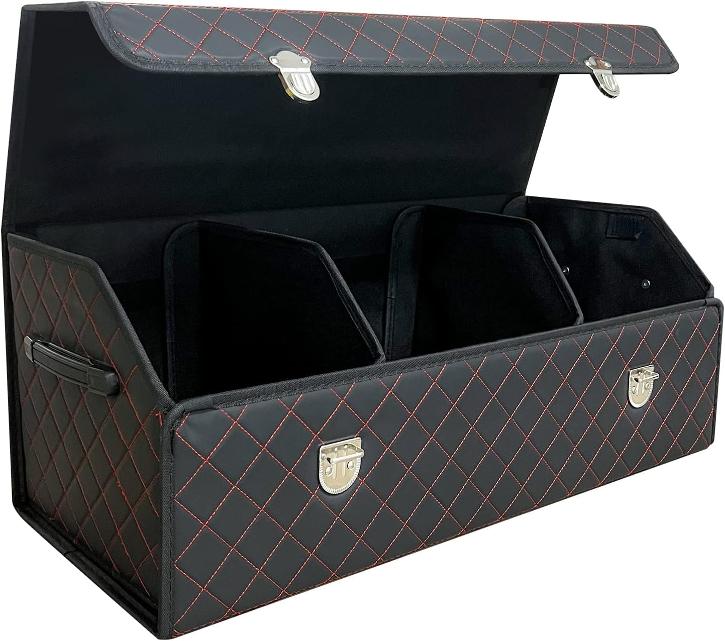 Trunk Organizer for Car,Trunk Organizer for SUV & Sedan,With lid,Multi ...