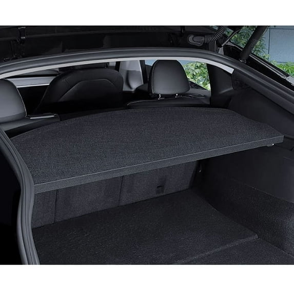 Trunk Partition Storage Box Parcel Shelf Flocking Waterproof Tail Box ...