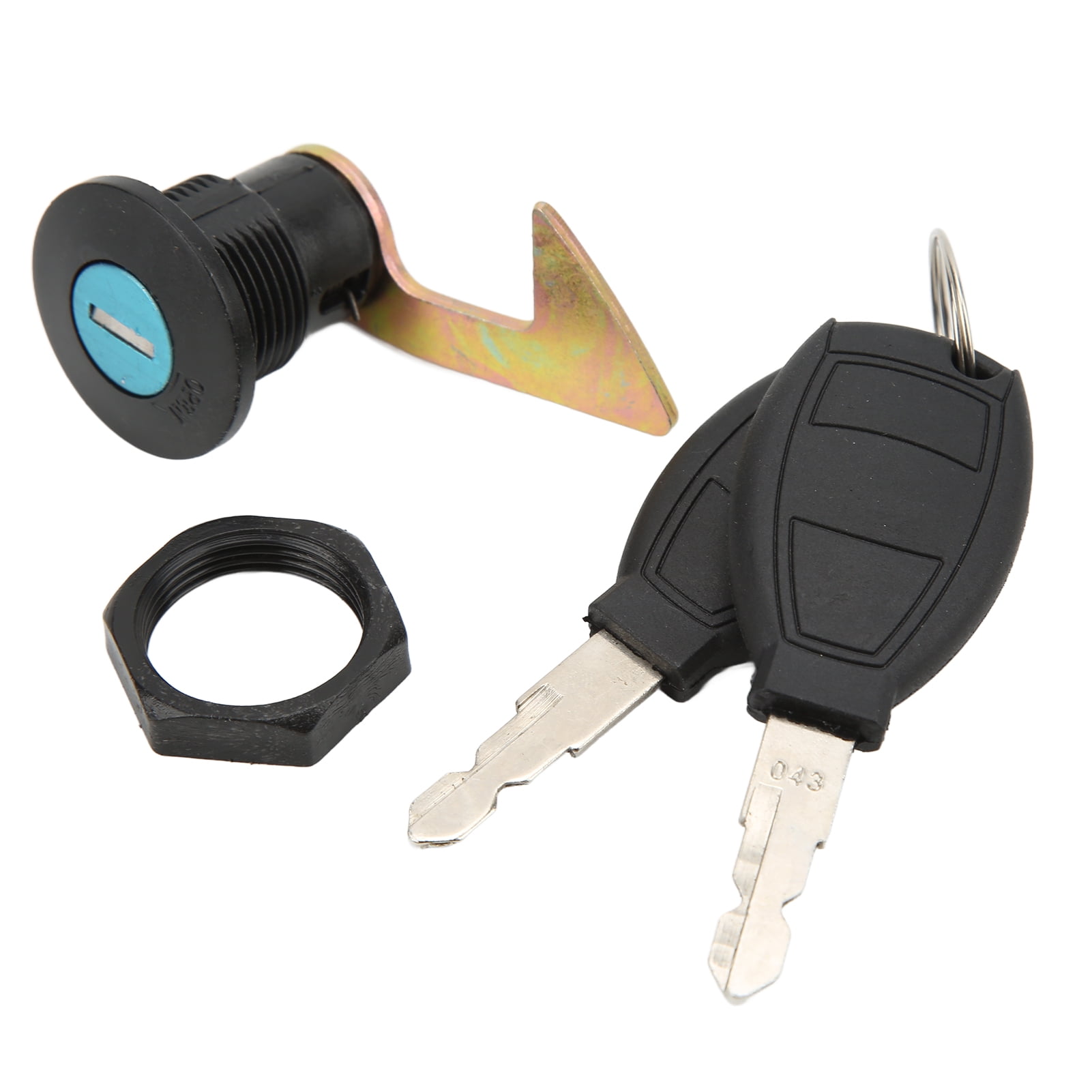 Tebru Trunk Rear Accessory Lock, Aluminum Plastic Universal, Motorcycle ...