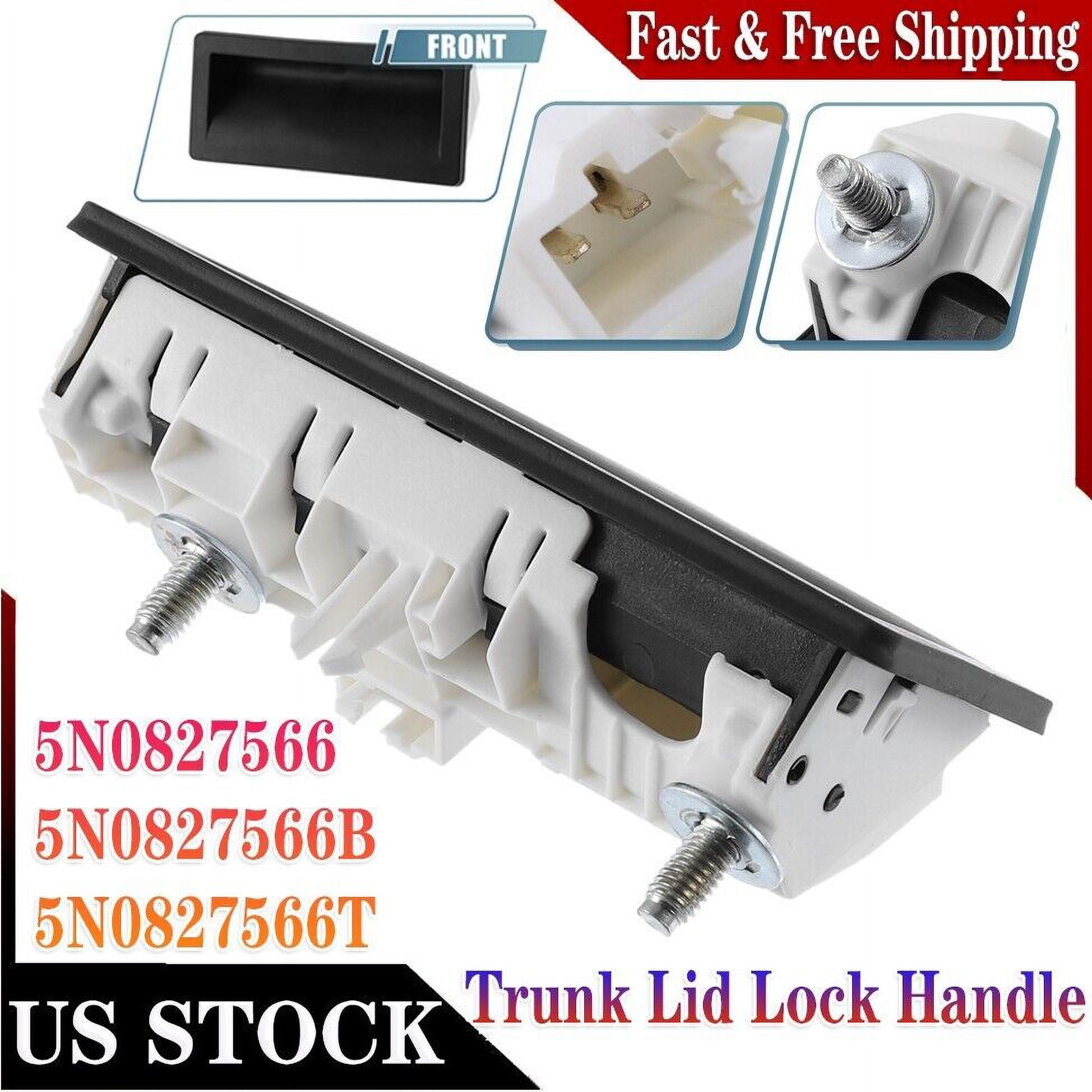 Trunk Release Tailgate Handle Switch Lock Cover 5N0827566T Fit 2011-18 ...