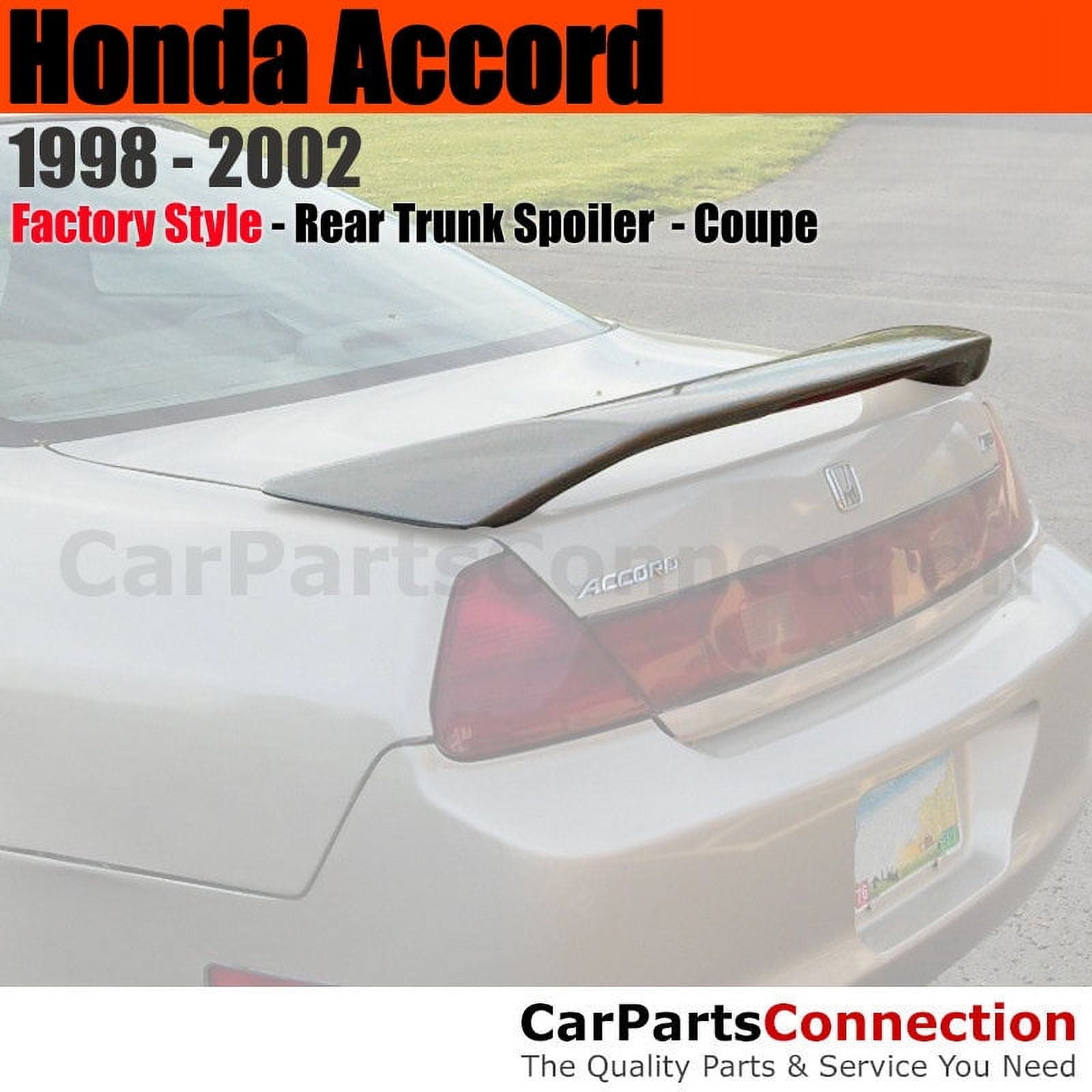 Trunk Spoiler Compatible With 1998 1999 2000 2001 2002 Honda Accord Coupe Factory Style Painted ...