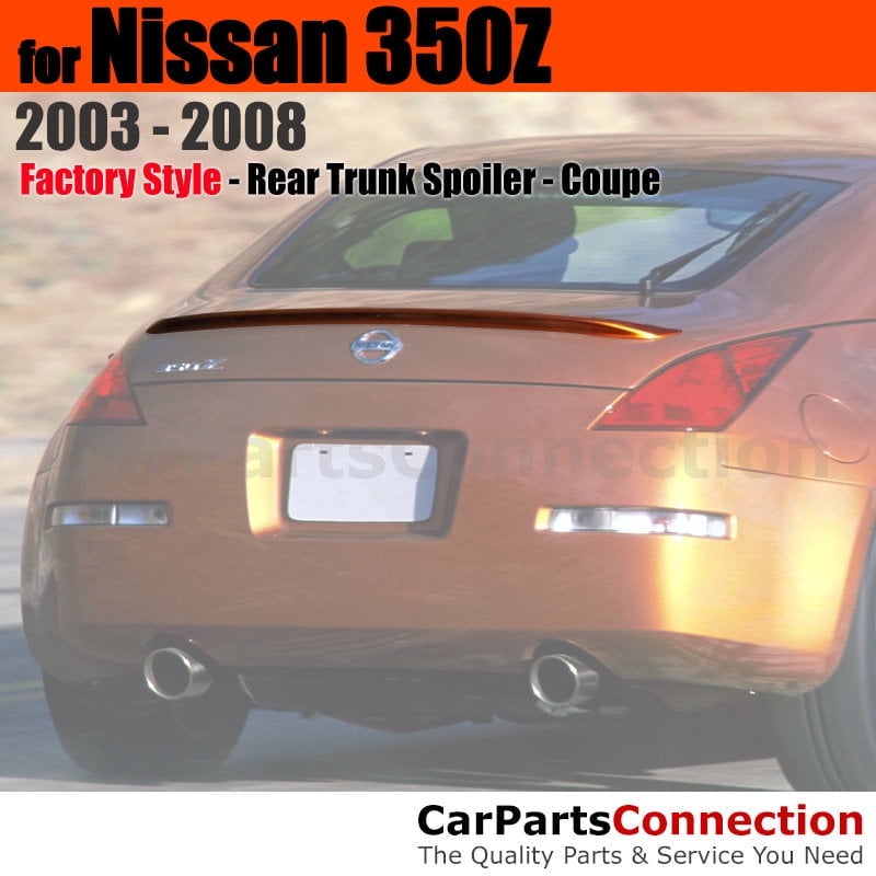 Trunk Spoiler Compatible With 2003 2004 2005 2006 2007 2008 Nissan 350z ...