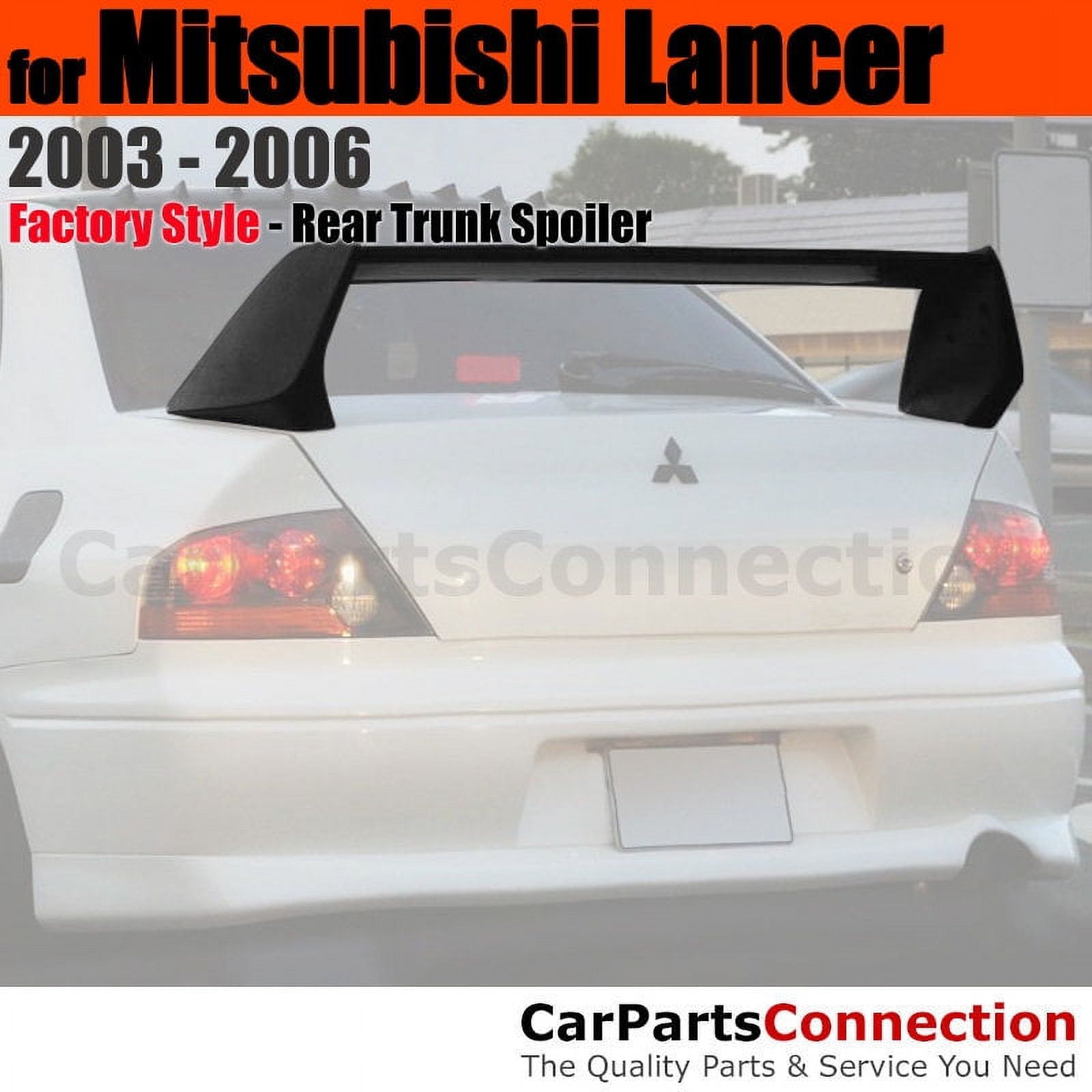 Trunk Spoiler Compatible With 2003 2004 2005 2006 Mitsubishi Lancer ...