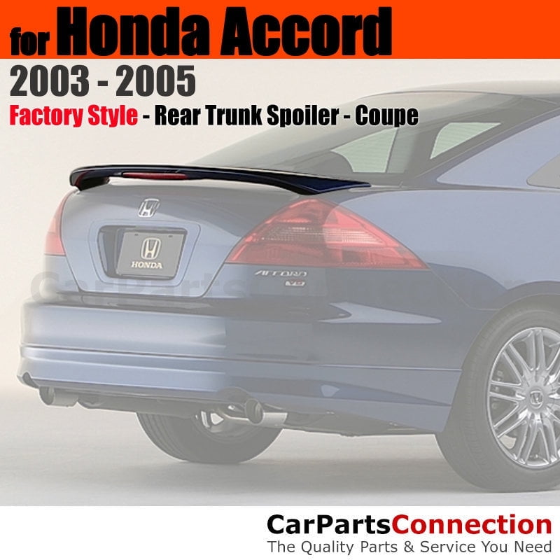 Trunk Spoiler Compatible With 2003 2004 2005 Honda Accord Coupe Factory ...