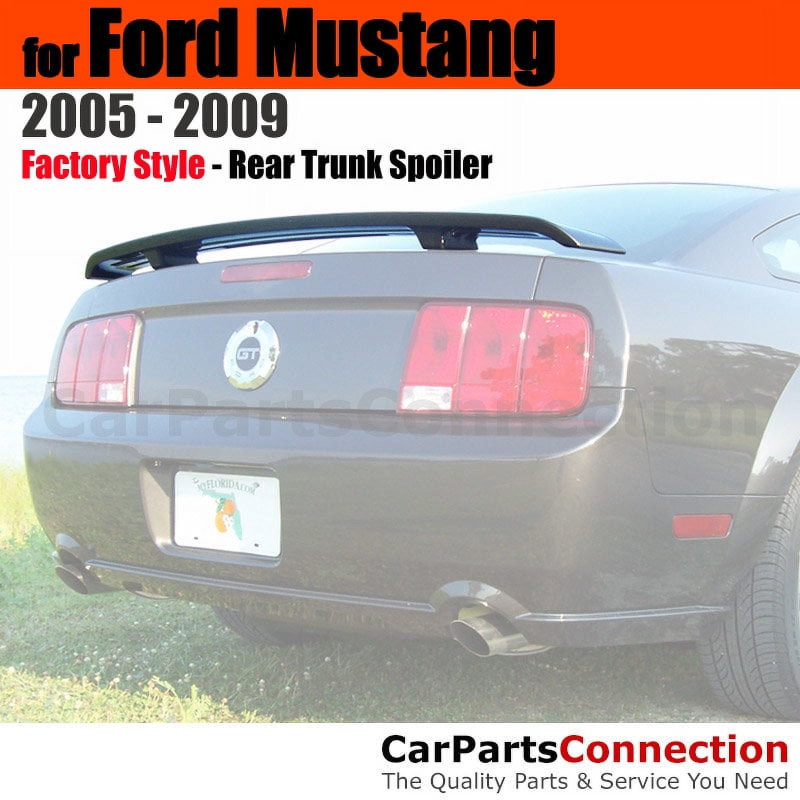 Trunk Spoiler Compatible With 2005 2006 2007 2008 2009 Ford Mustang All ...