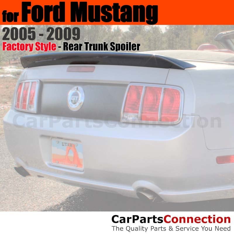 Trunk Spoiler Compatible With 2005 2006 2007 2008 2009 Ford Mustang All ...